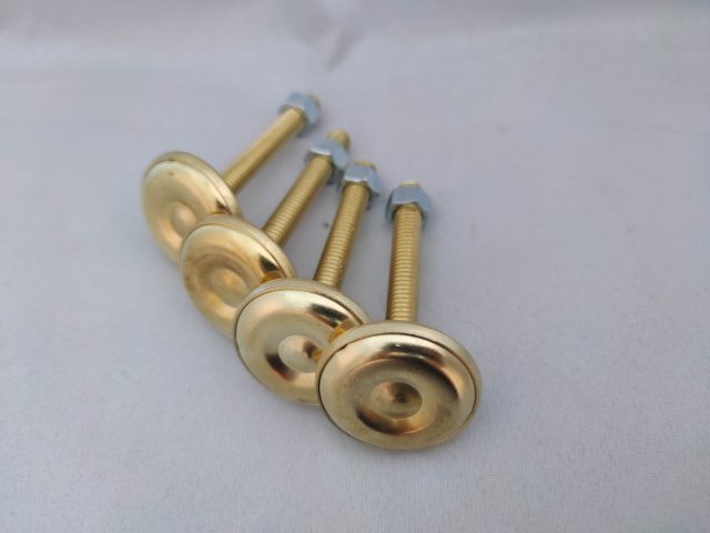 Pinball Leg Leveler x 4 gold #08-7377 | Pinball Haus