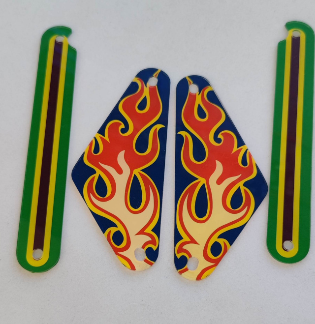 Hankin FJ pinball plastics | Pinball Haus