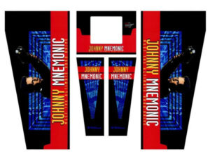 Johnny Mnemonic Cabinet Decals | Pinball Haus