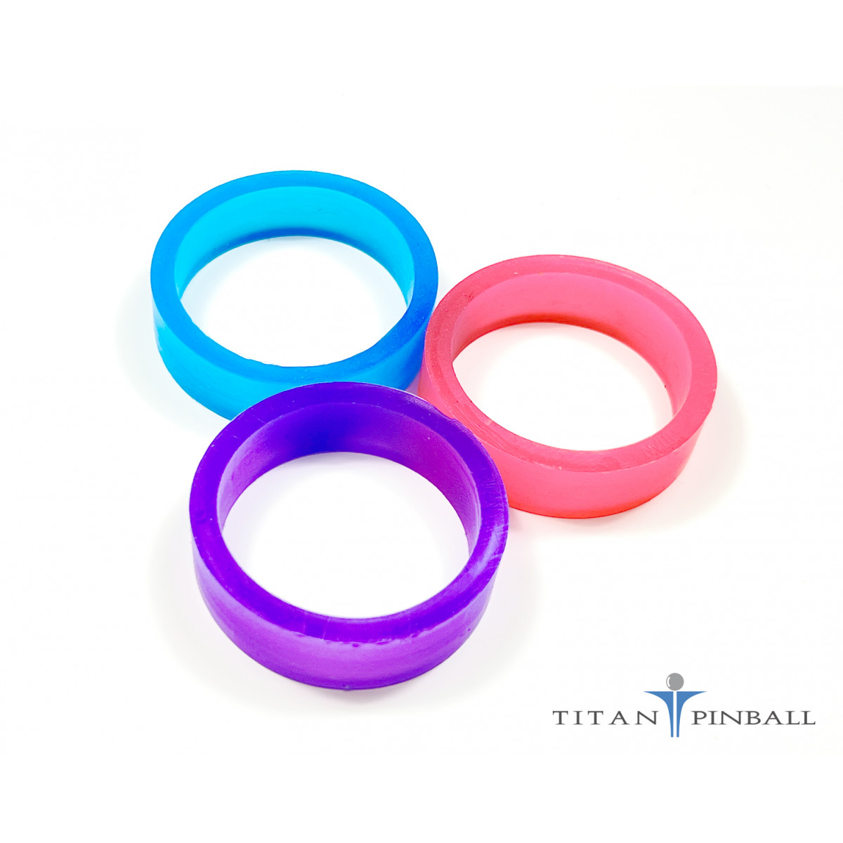 Titan TRANSLUCENT Silicone Rings | Pinball Haus