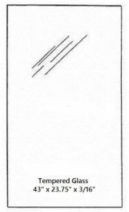 Widebody Replacement Pinball Glass | Pinball Haus