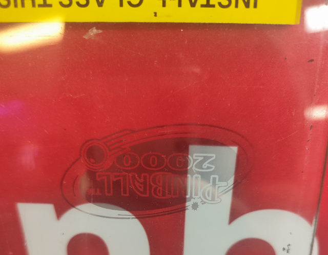 Pinball 2000 Playfield Glass (RFM, SWEP1) 04-12739.1 USED | Pinball Haus